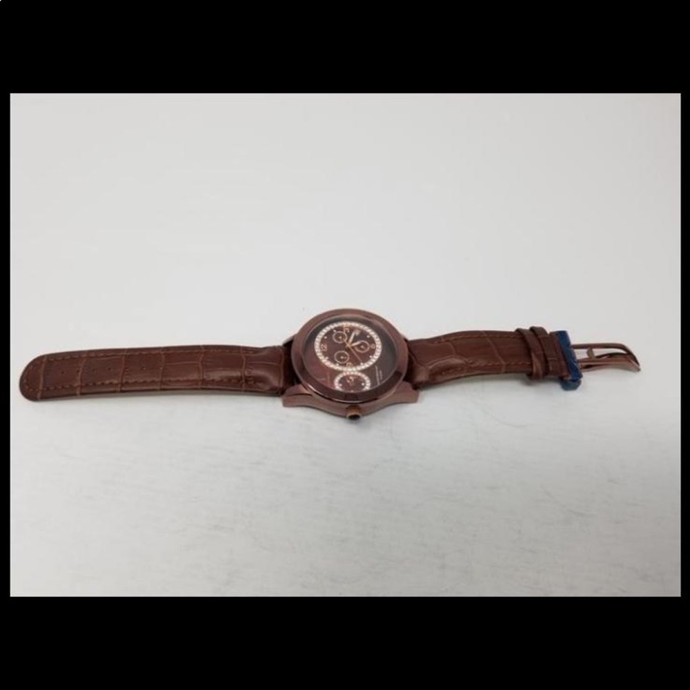 Johnny Dang Signature Dial Brown Toned Watch - Gem